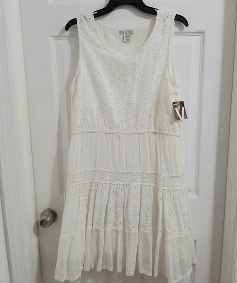 Vasana | Dresses | Ladies Vasna White Dress New Woth Tags Size Med ...